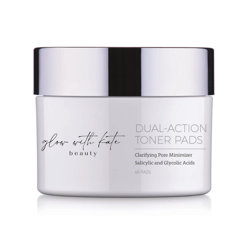 Glow Dual Action Toner Pads | Glow with Kate Beauty